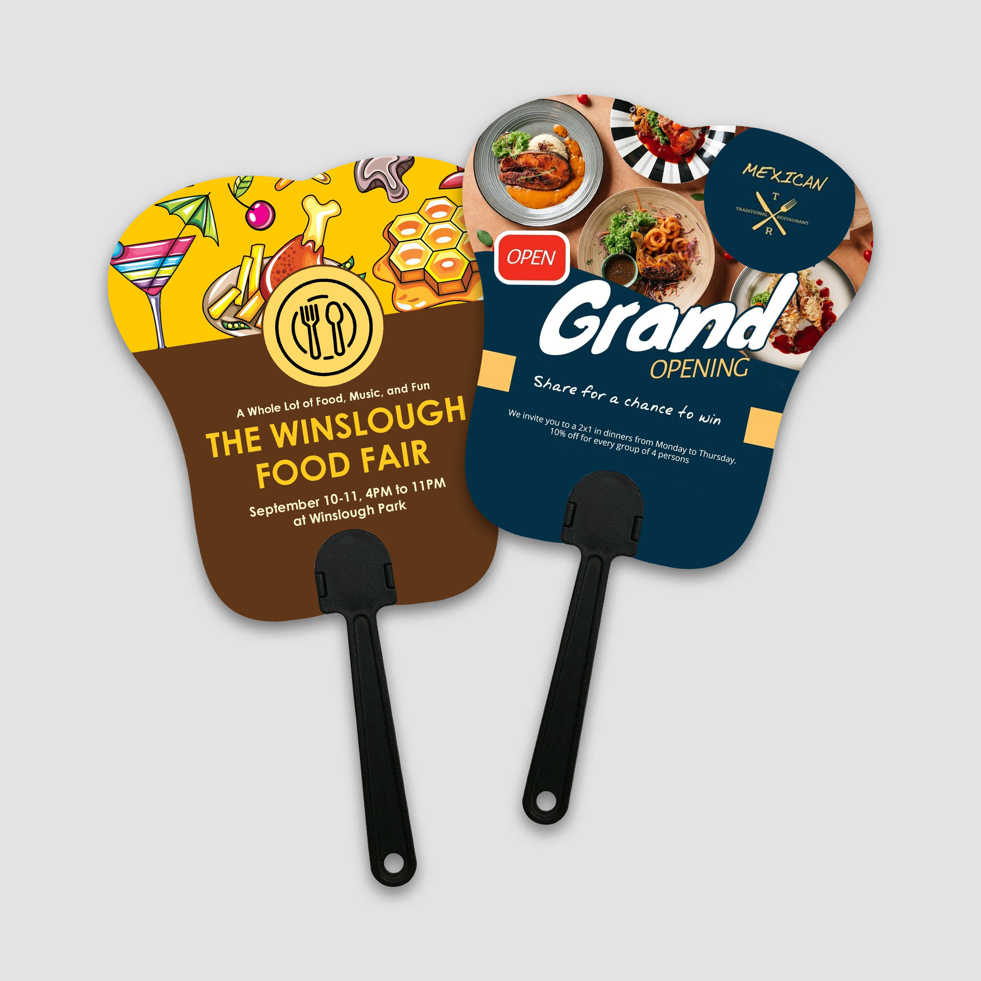 Hand Fans Printing | SmilesPrint Singapore Online Printing